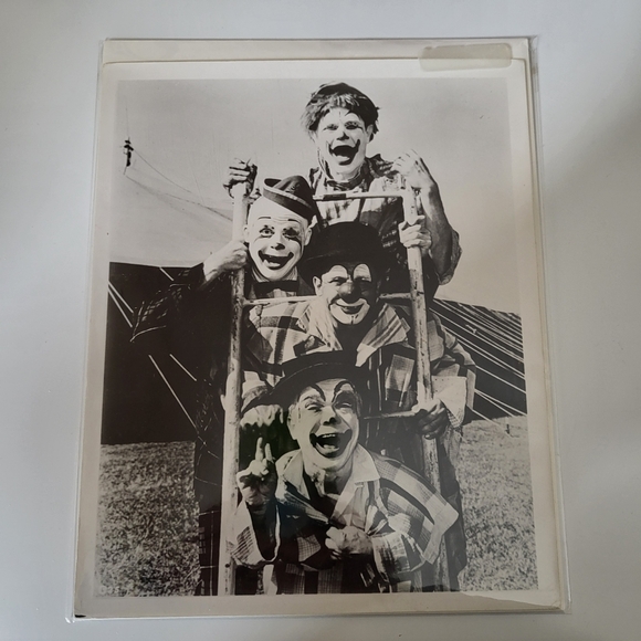 Clyde Beatty Circus | Art | Vintage Black And White Photograph Of Four ...
